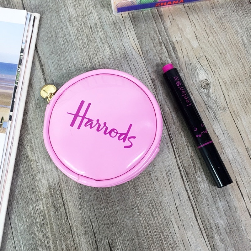 Harrods Signature Small Purse Pink | Shopee Thailand
