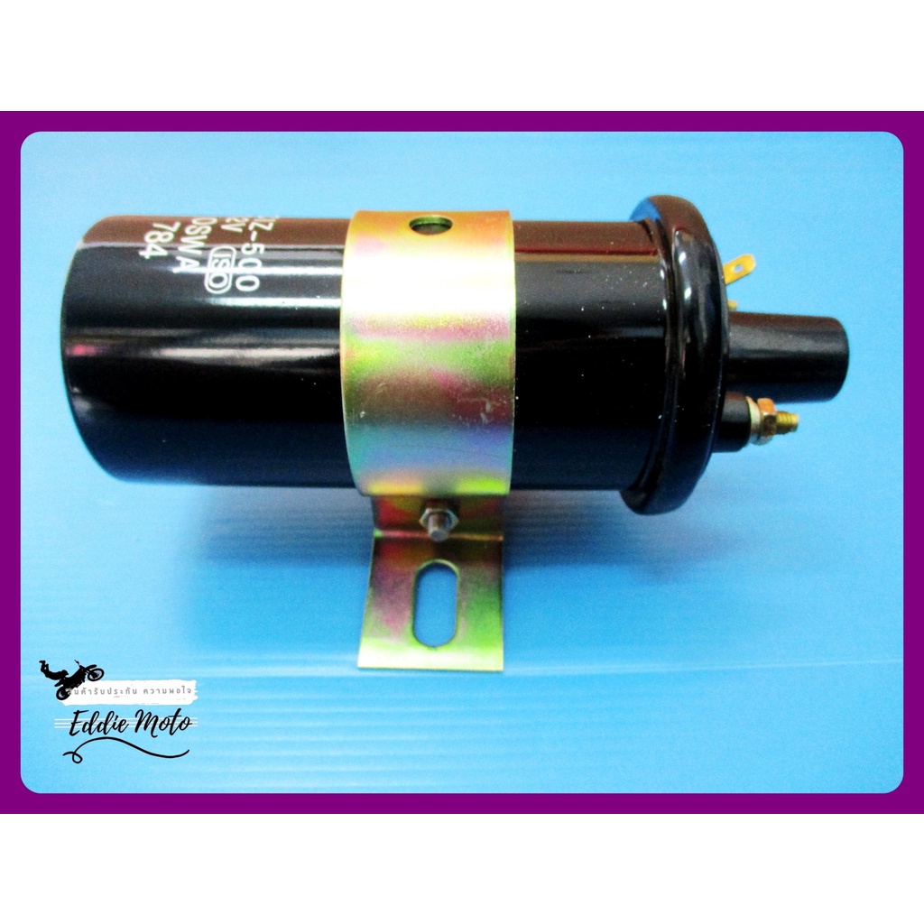IGNITION COIL (12 VOLT) "BLACK" Fit For ALL MODEL // คอยล์จุดระเบิด (12 ...