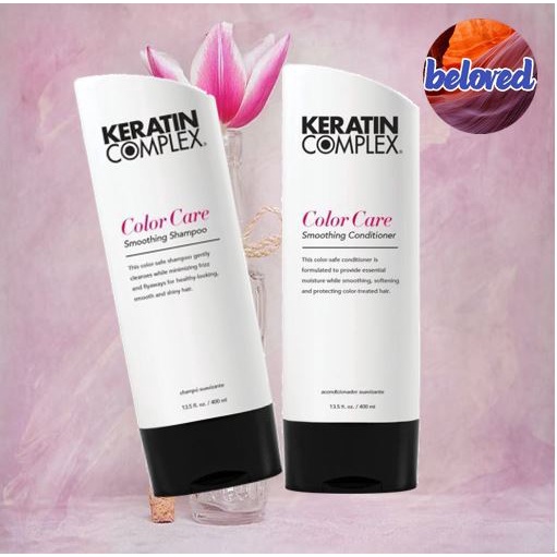 Keratin Complex Color Care Smoothing Shampoo/Conditioner 400 ml แชมพู ...