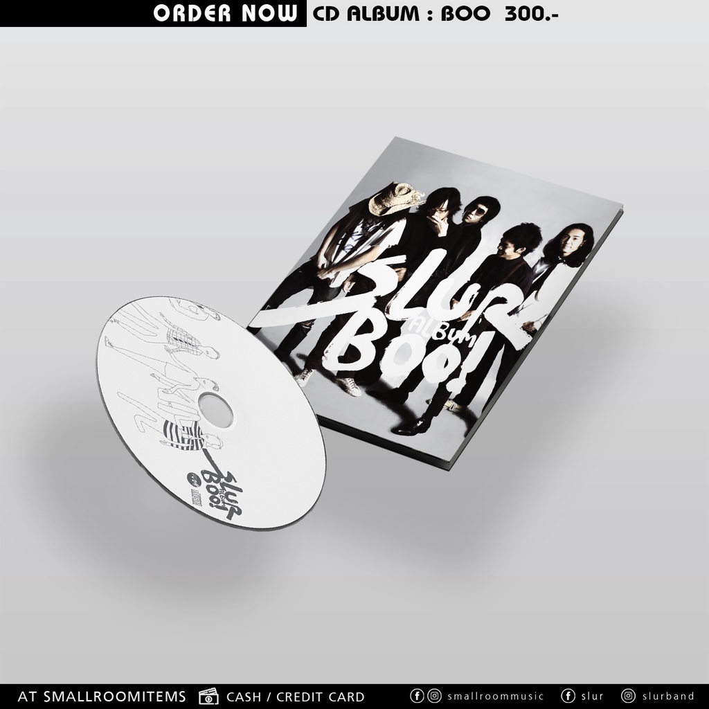 CD ALBUM : BOO ! - SLUR | Shopee Thailand