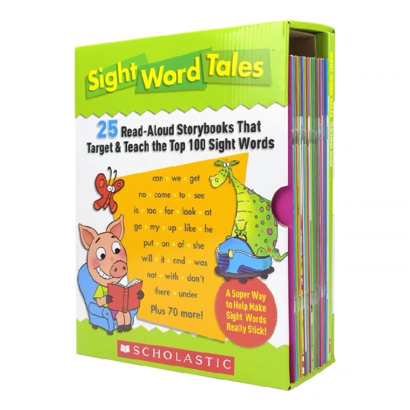 Scholastic Readers AlphaTales/Sight Word/Phonics/Grammar/Number Tales ...