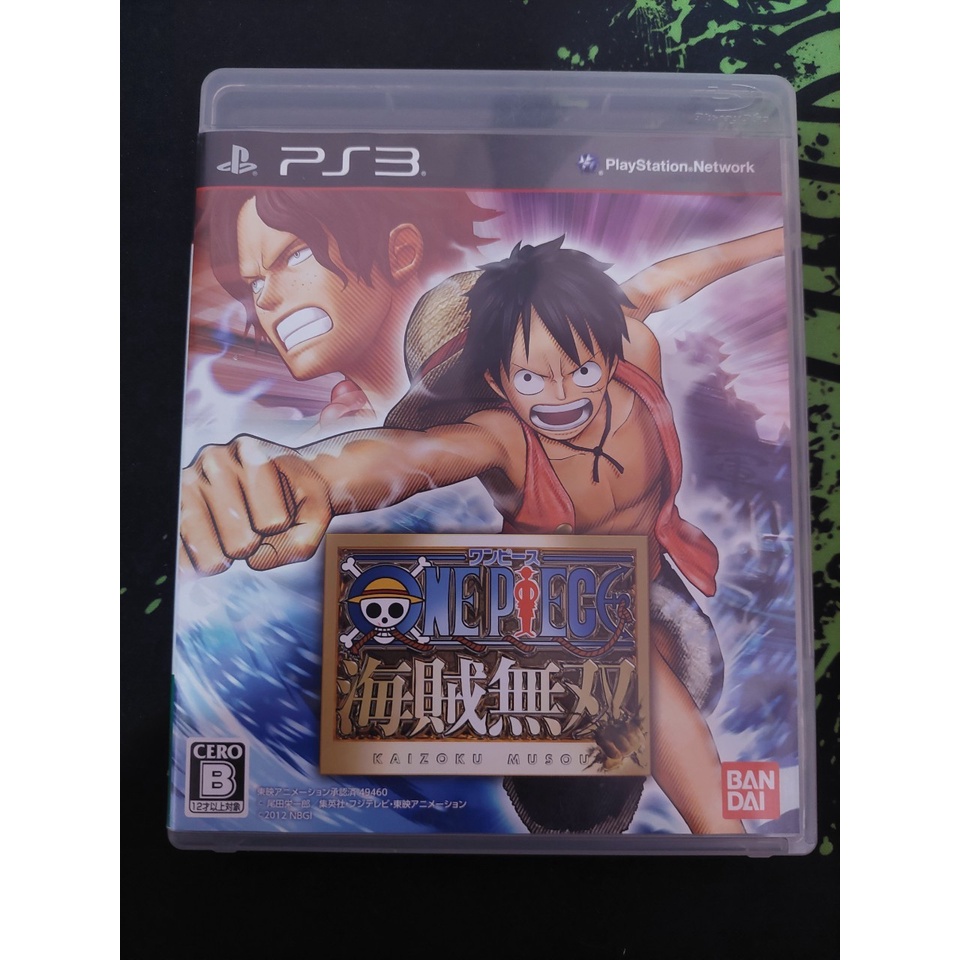 แผ่นแท้ PS3 One Piece # Kaizoku Musou (Zone 2 Japan) | Shopee Thailand
