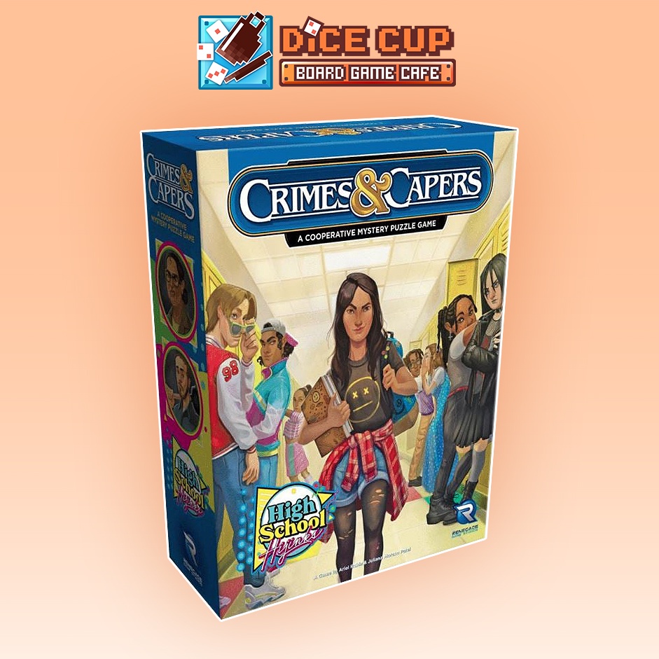 [ของแท้] Crimes & Capers: High School Hijinks Board Game | Shopee Thailand