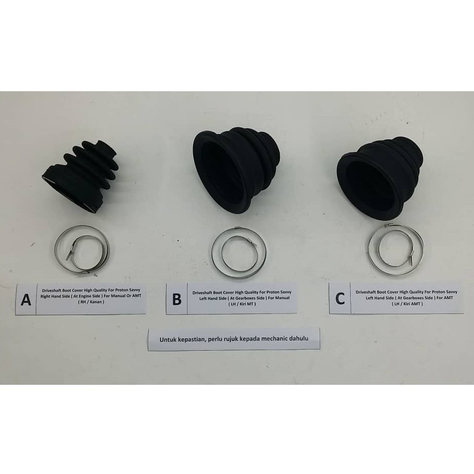 Renault Proton Savvy Driveshaft Boot Cover ( RH / LH ( AMT ) หรือ ...