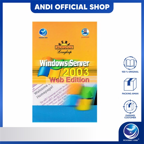 Andi สํานักพิมพ์ - Complete Guide Series: Windows Server 2003 Web Edition | Shopee Thailand