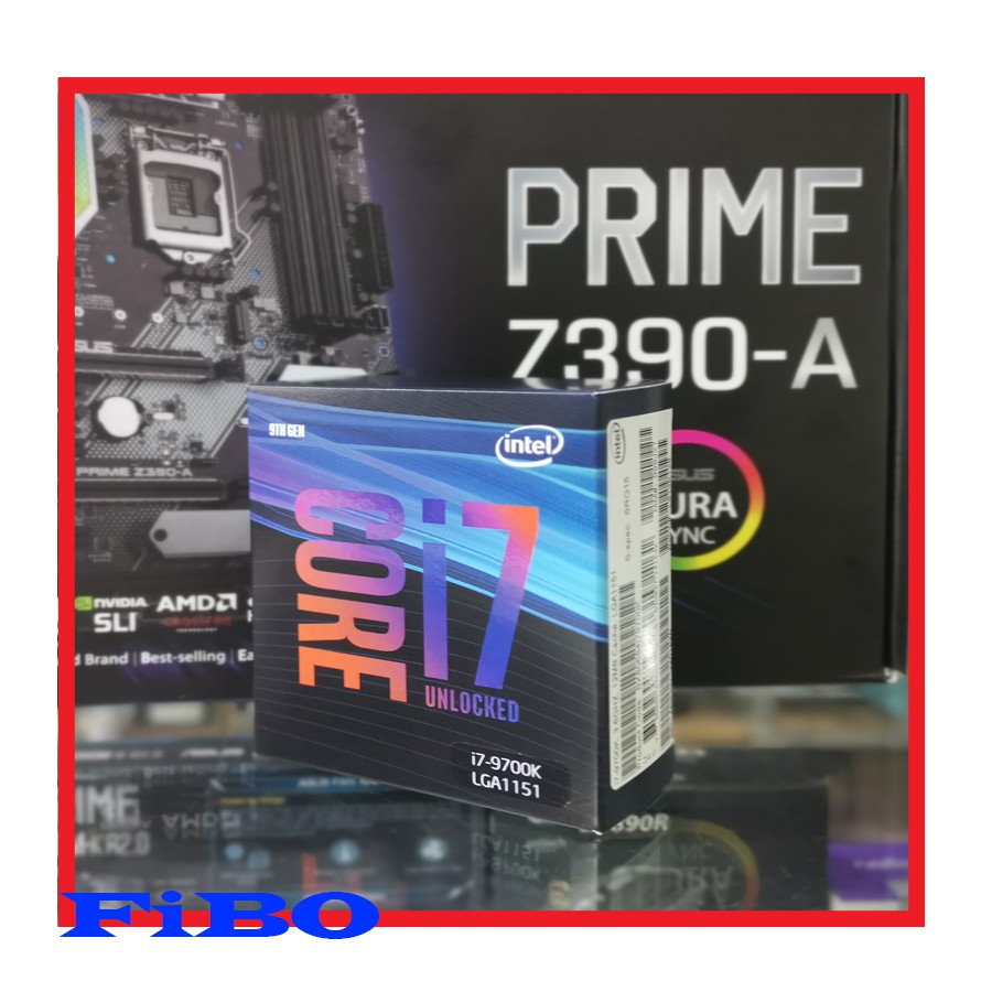 CPU (ซีพียู) INTEL 1151 CORE I7-9700K 3.6 GHz (WITHOUT CPU COOLER ...