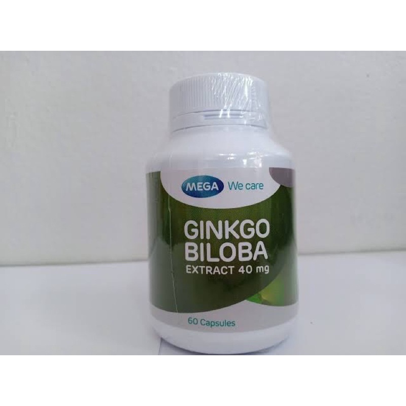Mega Ginkgo biloba 60แคปซูล | Shopee Thailand