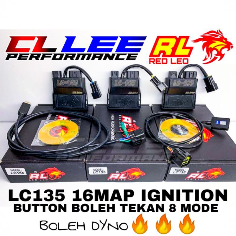 Cdi RED LEO EX5 WAVE100 WAVE125 & LC135 16MAP LC135 NEW W125 WAVE110 CX ...