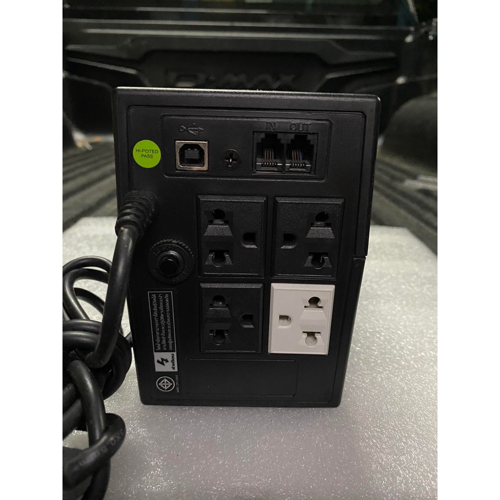 เครื่องสำรองไฟ ZIRCON UPS (800 Va/480 Watt) (1000 Va/550 Watt) มือสอง ...