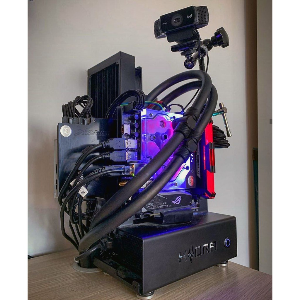 OCPC Hydra mini ITX Case Open Frame Gaming computer #เคสมินิ | Shopee ...