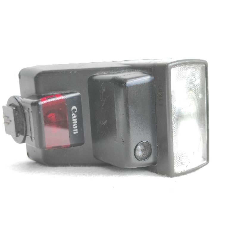 แฟลช ยี่ห้อ canon Speedlight 300EZ สภาพดี ทำงานได้ปกติ ใช้ถ่านAAจำนวน 4 ...