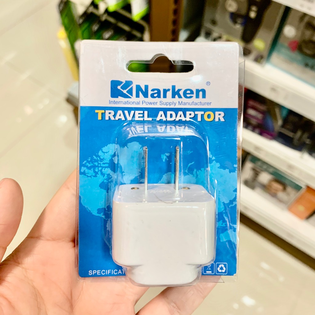 NARKEN Travel Adapter หัวแปลงปลั้กไฟ อะแดปเตอร์ เต้ารับ หัว 18 แบบ ...