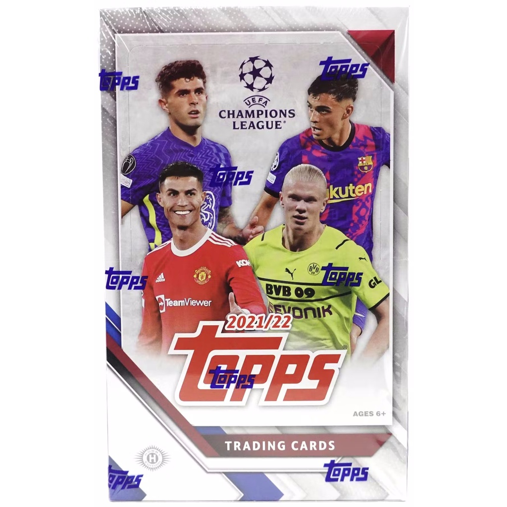 2021-22 Topps UEFA Champions League UCL Collection Hobby Box | Shopee ...
