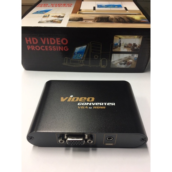 VGA to HDMI Converter(VGA input to HDMI output) | Shopee Thailand