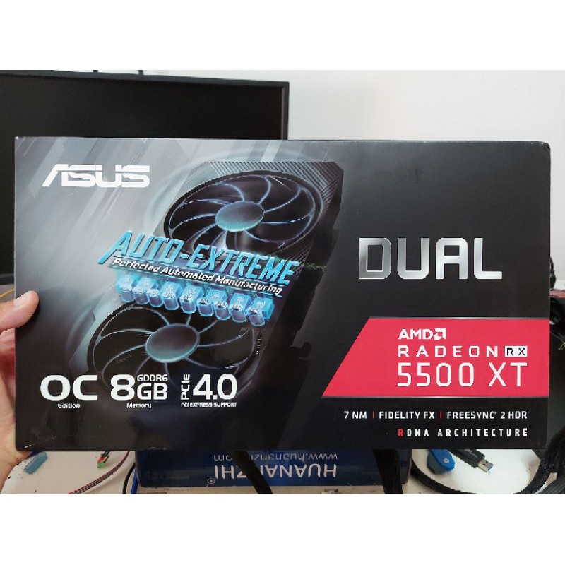 VGA ASUS RX5500XT DUAL EVO 8GB | Shopee Thailand