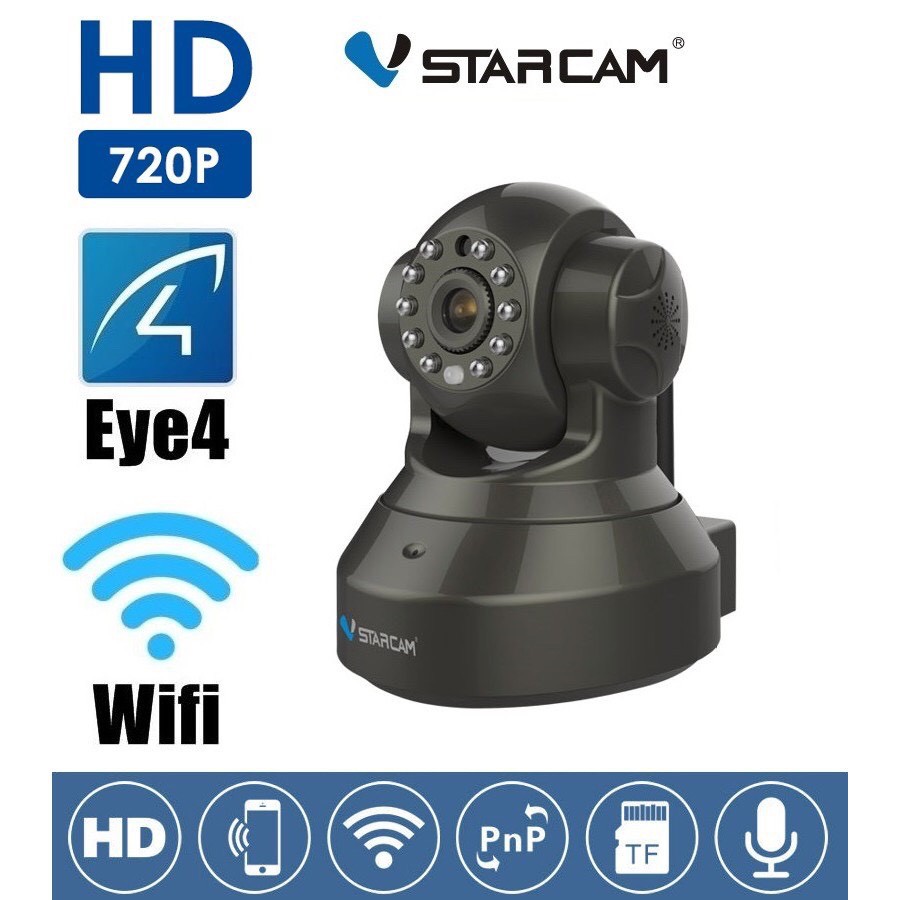 VSTARCAM IP Camera Wifi กล้องวงจรปิดไร้สาย ดูผ่านมือถือ รุ่น C7837WIP | Shopee Thailand