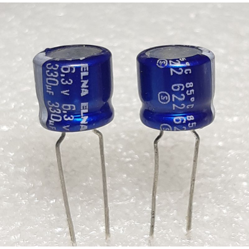 Elna RC2 330uf 6.3v capacitor ตัวเก็บประจุ คาปาซิเตอร์ | Shopee Thailand