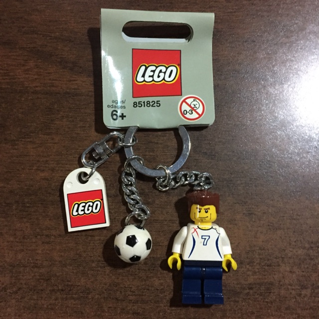 LEGO® England Football player Keychain พวงกุญแจเลโก้ ของแท้ (หายาก ...