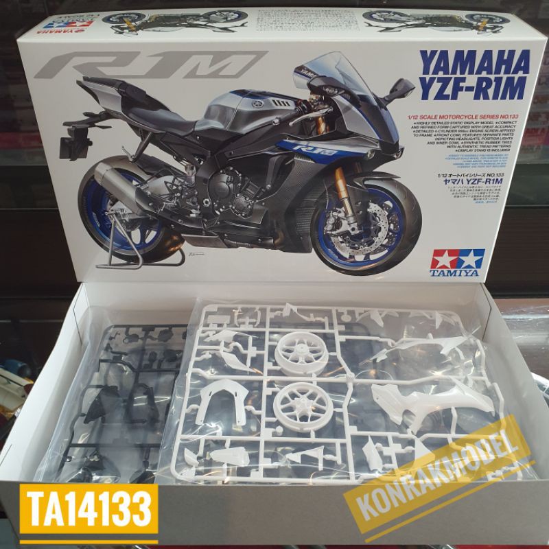 TAMIYA 14133 Yamaha YZF-R1M [1/12] | Shopee Thailand