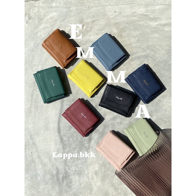 KAPPA Emma Wallet กระเป๋าสตางค์ใบเล็ก ฟังก์ชันแน่น [พร้อมกล่อง ...