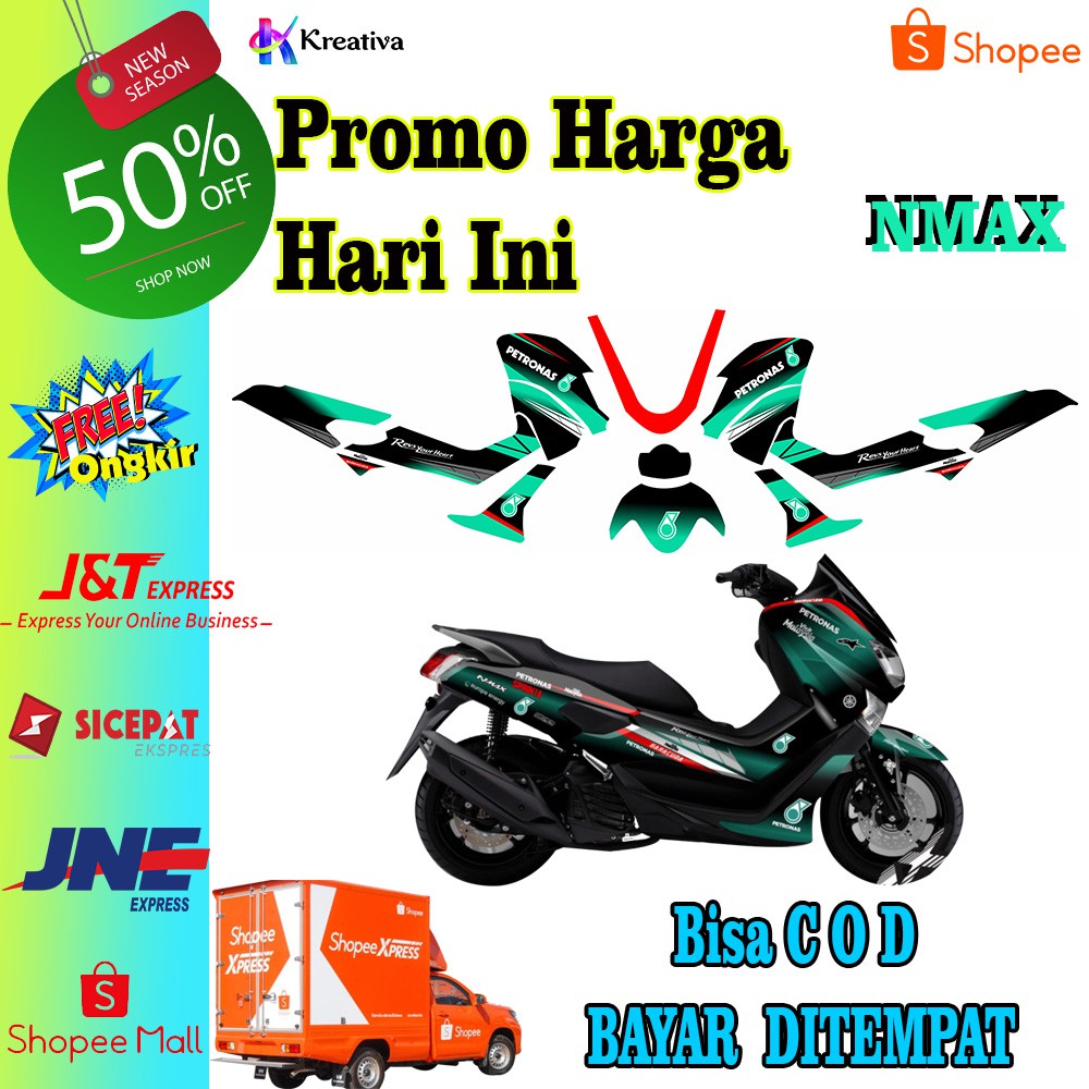 Nmax Full Body Sticker / Full Graphic Nmax Decal 001 | Shopee Thailand