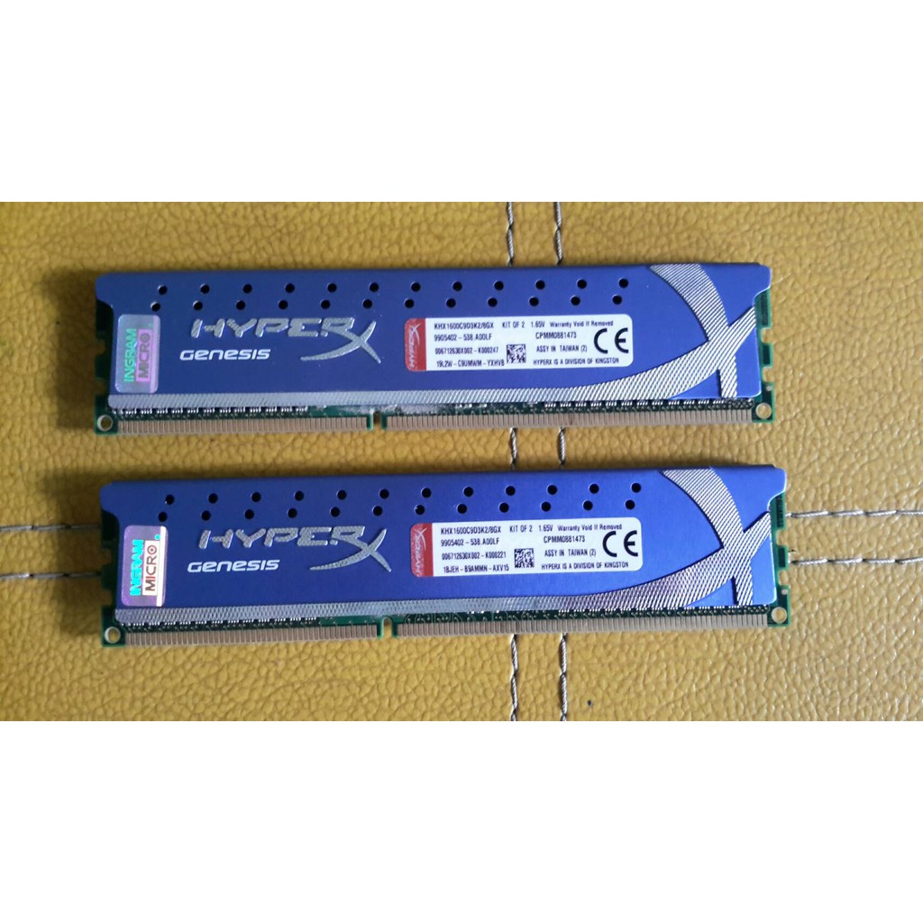 Ram Kingston HyperX Genesis 8GB (4GBx2) bus1600 Ram PC | Shopee Thailand