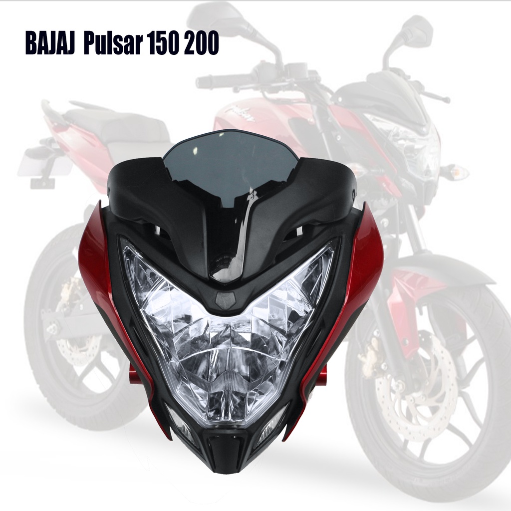 Fit for BAJAJ Pulsar 150 200 Front Headlight Headlamp Assembly ...