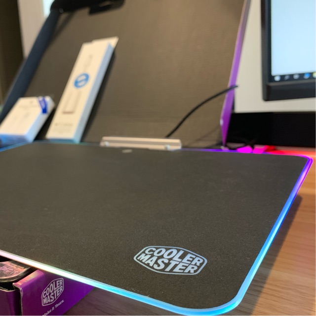 Cooler master RGB hard gaming mouse pad | Shopee Thailand