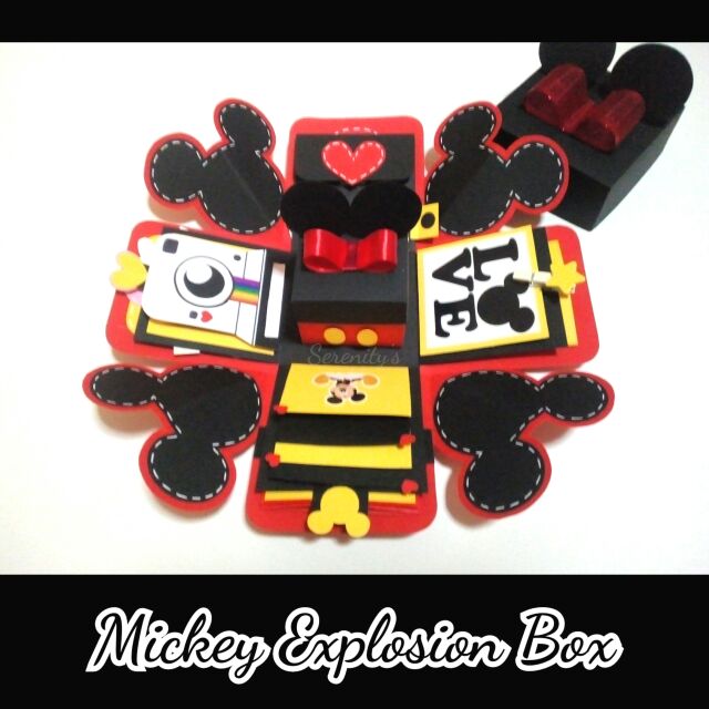 🎁💕 Mickey Mouse Explosion Box กล่องของขวัญ กล่องระเบิด มิกกี้เมาส์ 😍 | Shopee Thailand
