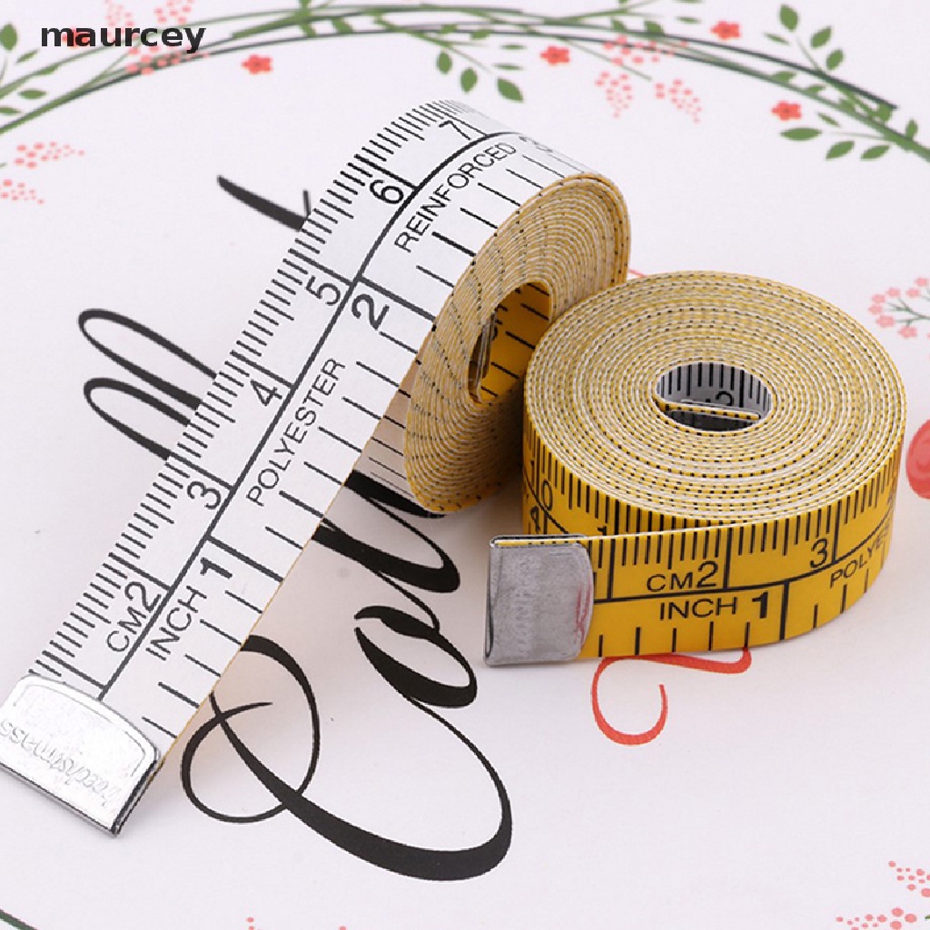 maurcey 60in Soft Sewing Ruler Meter Sewing Tape Measure Body Clothes ...