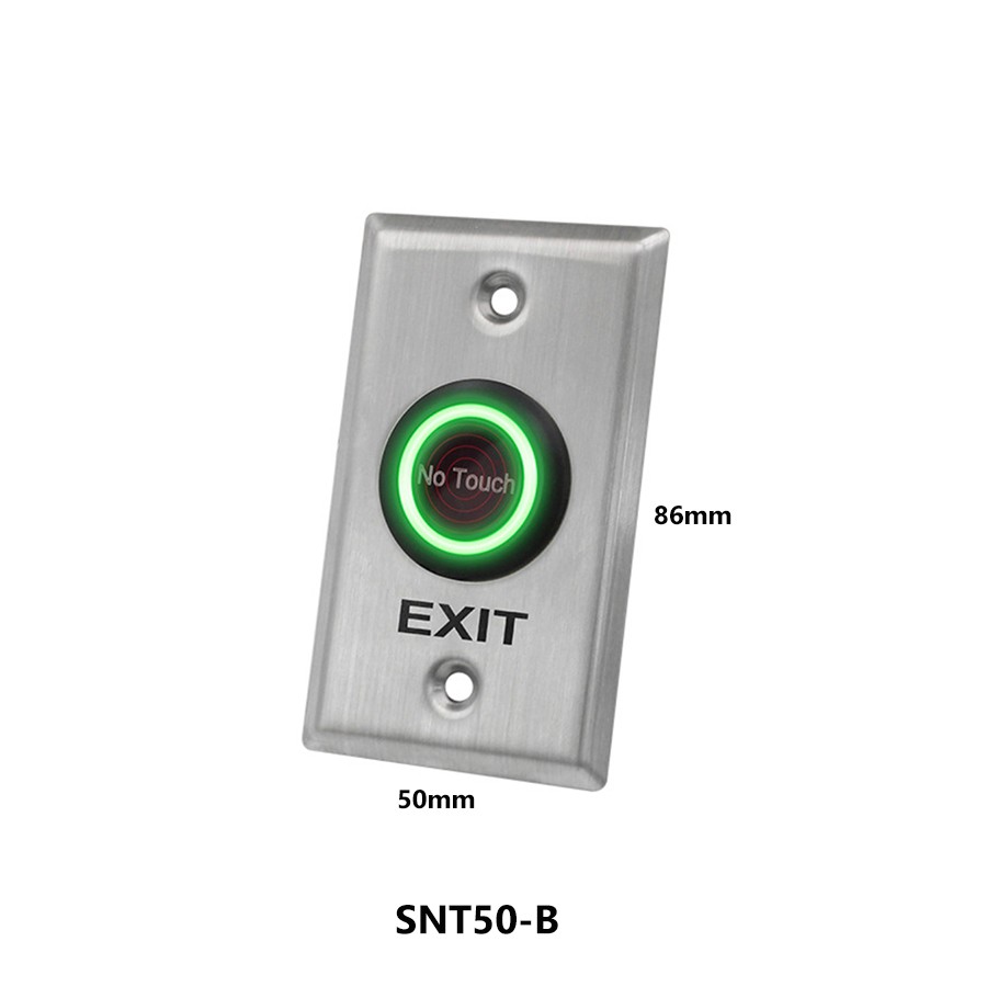 No Touch Exit Switch Exit Button No Touch รุ่น SNT50-B ปุ่มเปิดประตูทางออก ขนาดเล็ก | Shopee ...