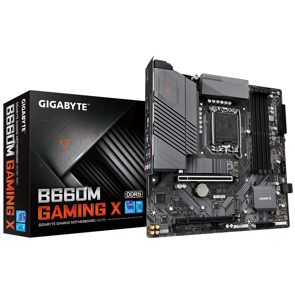 GIGABYTE B660M GAMING X DDR4 (REV1.0) mATX Mainboard B660 Series | Shopee Thailand