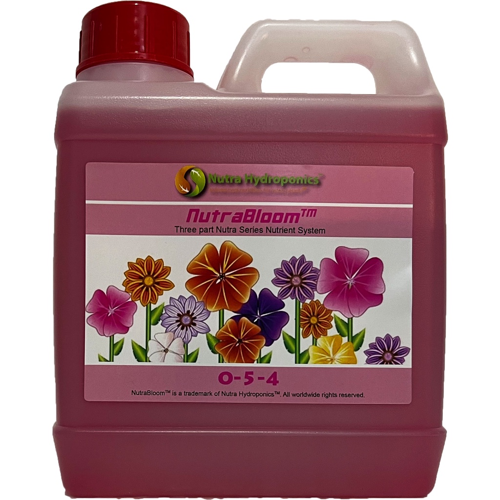 Nutra Hydroponics NutraBloom - compare General Hydroponics Flora Series ...