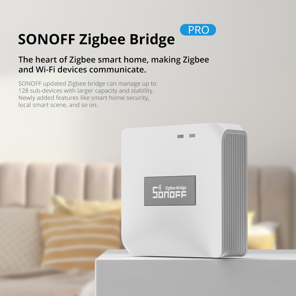 Sonoff ZB Bridge- P Smart Home ZigBee 3.0 Bridge PRO รีโมทคอนโทรล ZigBee และอุปกรณ์ Wi-Fi บนแอป ...