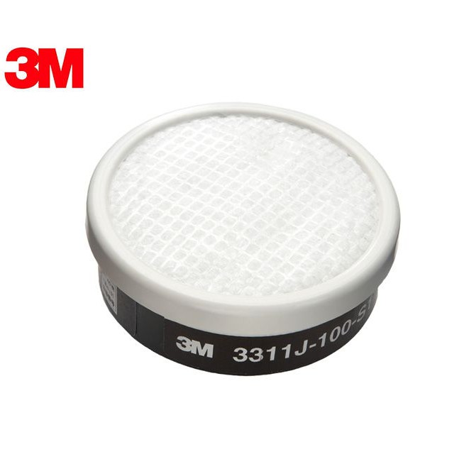 3M 3311J-55-S ตลับกรองไอระเหยของสารตัวทำละลาย พร้อมแผ่นกรองฝุ่นละออง ...