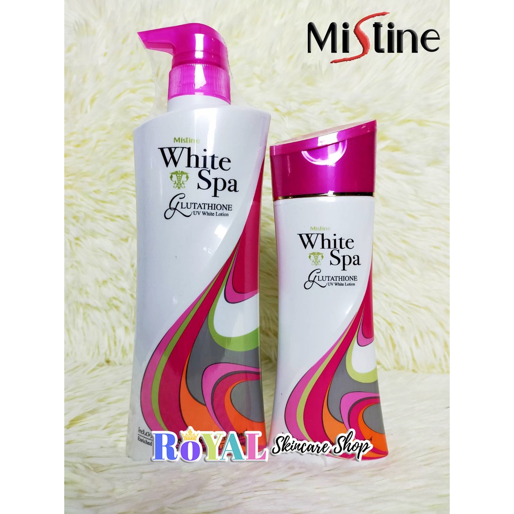 Mistine White Spa GLUTATHIONE UV White Lotion | Shopee Thailand