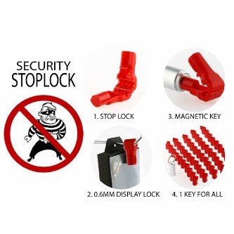 Merah Key Stop Lock - กุญแจแม่เหล็ก / Ram Lock Magnetic Key เพื่อเปิด ...