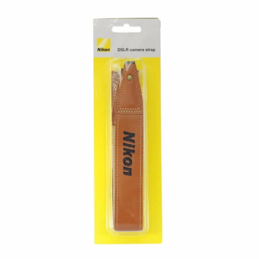 Nikon Leather Camera Strap (Brown) สายคล้องคอ | Shopee Thailand