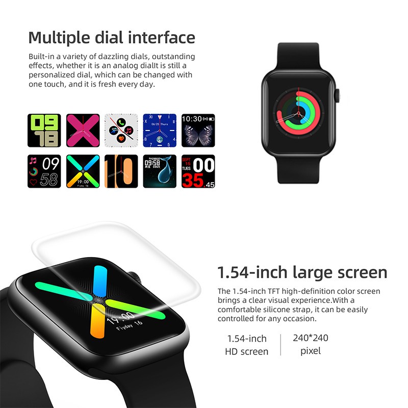 2022 X8 smartwatch บลูทูธนาฬิกาจับเวลานาฬิกาจับเวลาอัตราการเต ้ นของ ...