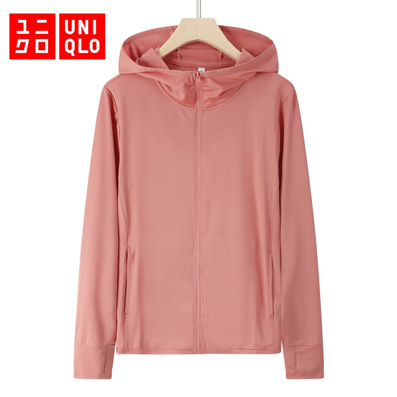 Uniqlo Airism เสื้อแจ็กเก็ตแขนยาว มีฮู้ด ป้องกันรังสียูวี UPF 50+ สําหรับผู้หญิง | Shopee Thailand