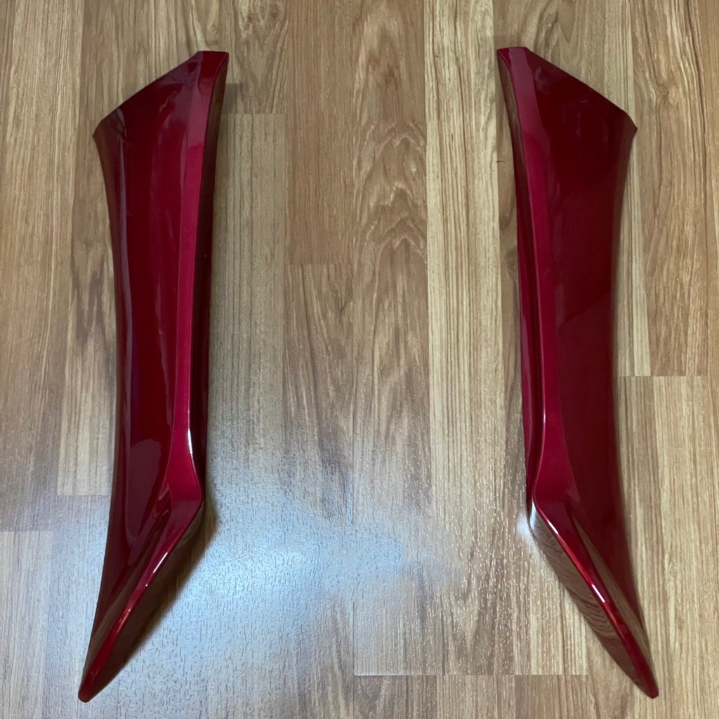 Wave 125 i (ไฟเลี้ยวบังลม) บังลมนอก 1 คู่ สีแดงบรอนซ์ R326 | Shopee ...