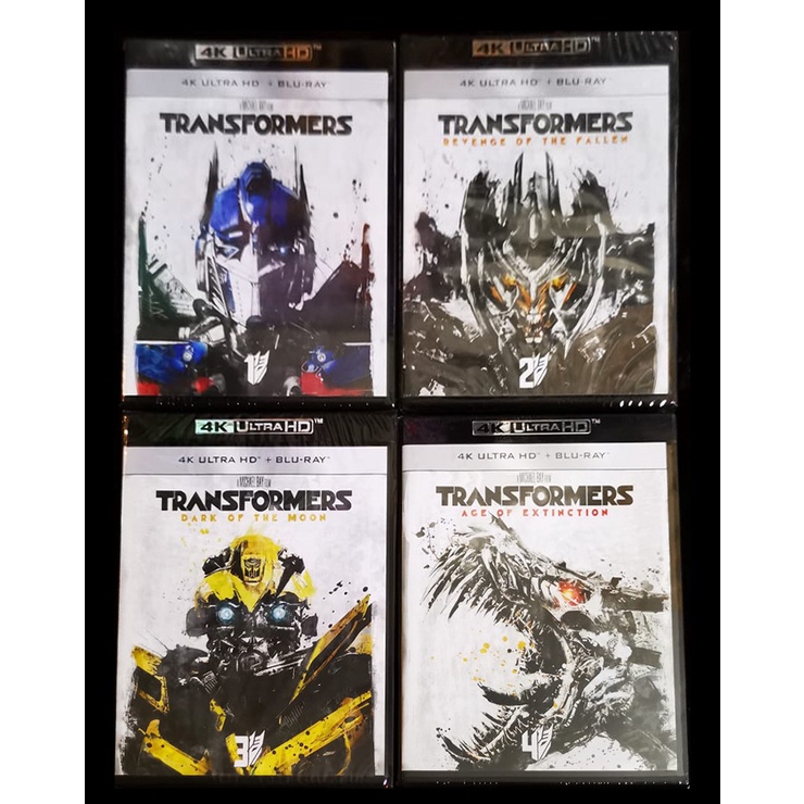 Transformers Collection 4K Blu-ray มีซับไทย ที่ 4K | Shopee Thailand