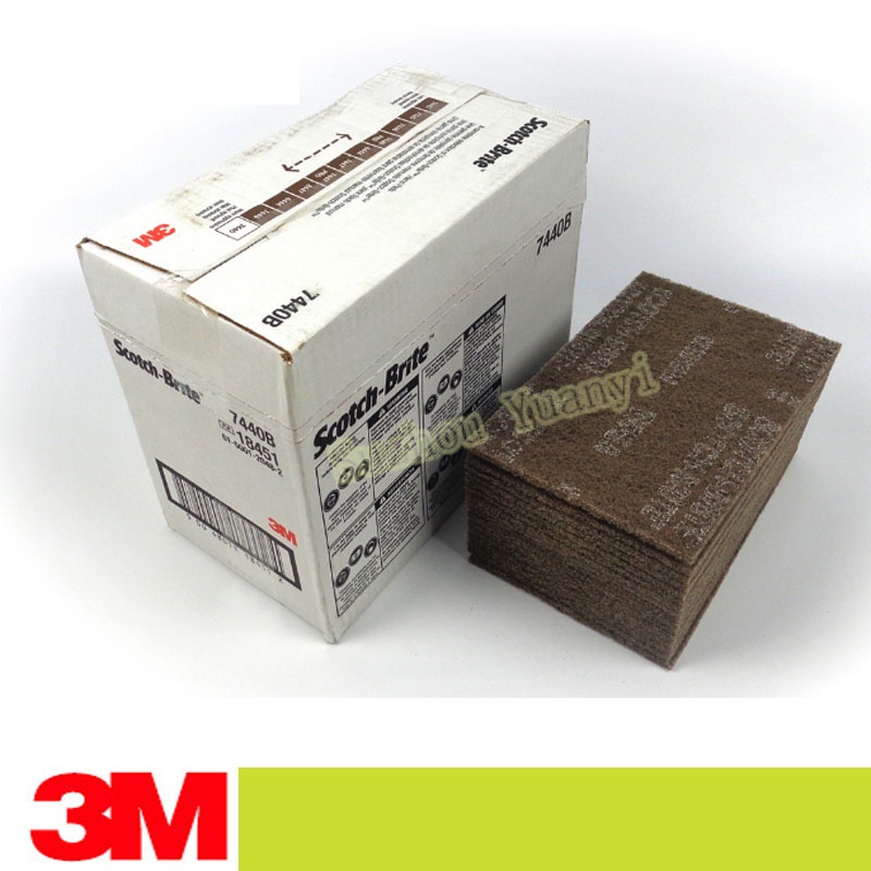 5PCS 3M 7440B Scotch-Brite แผ่นรองมือ 3M7740B P150 | Shopee Thailand