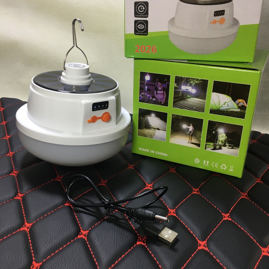 ราคา 2 ชิ้น-Rbb หลอดไฟโซลาร์เซลล์ 2in1 รุ่น 2026 LED Solar Cell 3โหมดความสว่าง เป็นไฟฉุกเฉินได้ ...