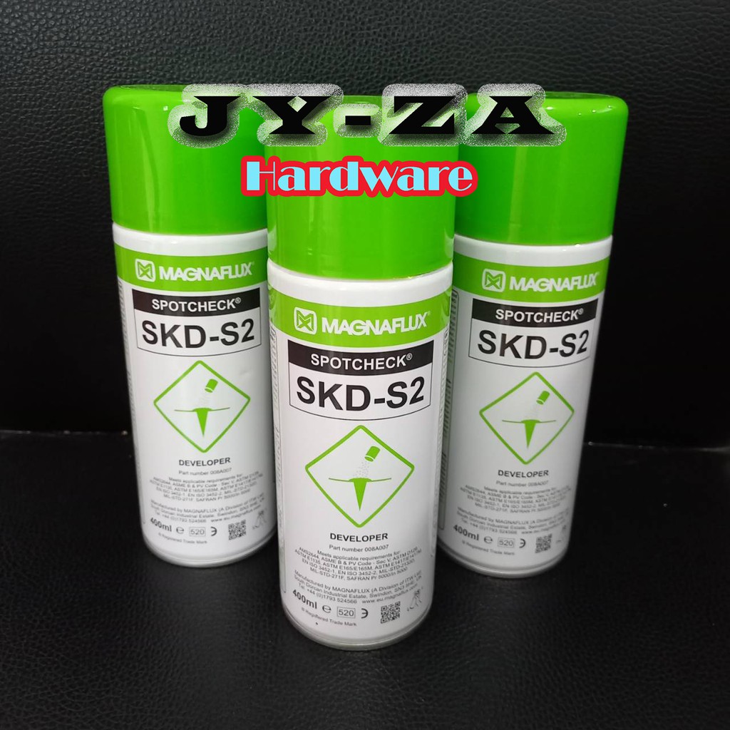 น้ำยาเน้นรอย น้ำยาเร่งทำปฏิกิริยา MAGNAFLUX SKD-S2 สีขาว 400ml. UK ...