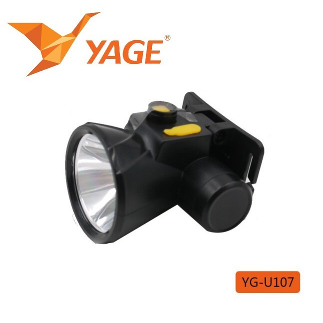 88 บาท เท่านั้น !!! YAGE ไฟฉายคาดหัว LED ไฟ 5W แบตลิเธียม แสงขาว/แสงเหลือง (YG-U107) | Shopee ...