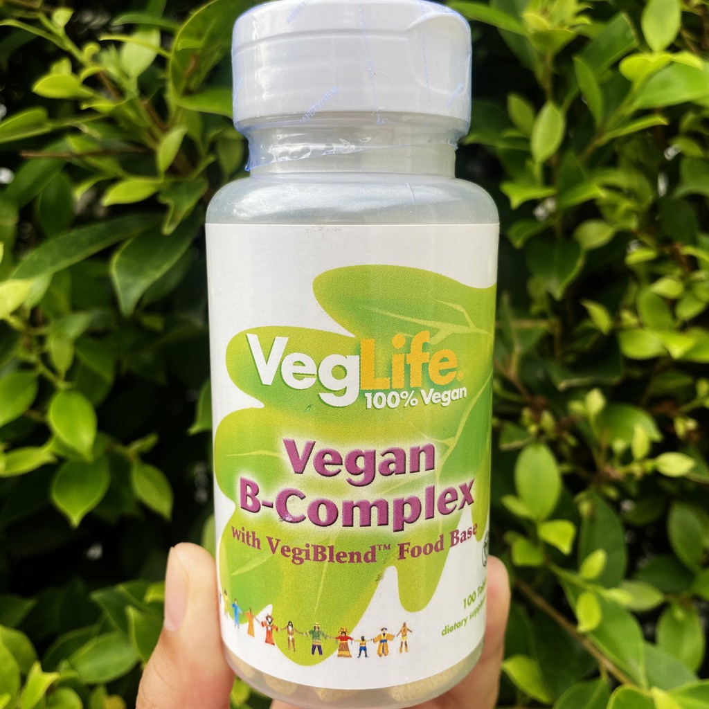 (VegLife®) Vegan B-Complex 100 Tablets วิตามินบีรวม | Shopee Thailand