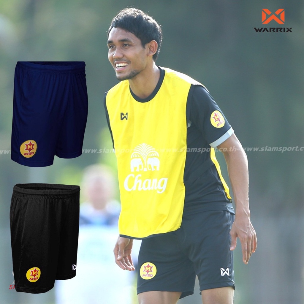 Warrix กางเกงซ้อม โลโก้ M150 WP-1509FTBM3 สินค้าลิขสิทธิวอริกซ์แท้ 100% | Shopee Thailand