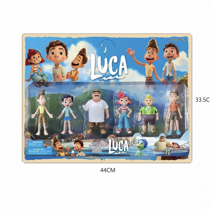 ฟิกเกอร์ Disney Pixar Anime Movie Luca Alberto Machiavelli Giulia Sea ...