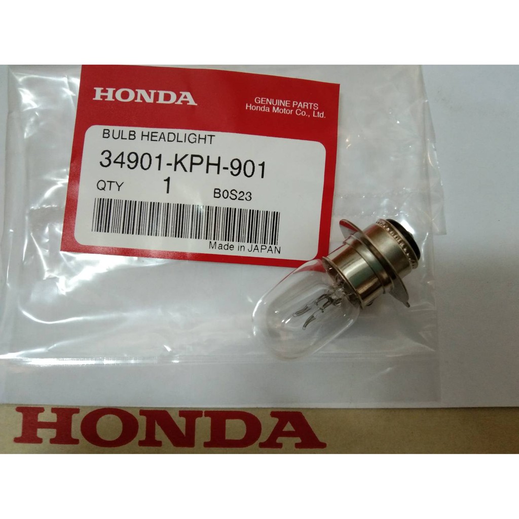 หลอดไฟหน้า HONDA BULEB HEADLIGHT / 34901-KPH-901 | Shopee Thailand
